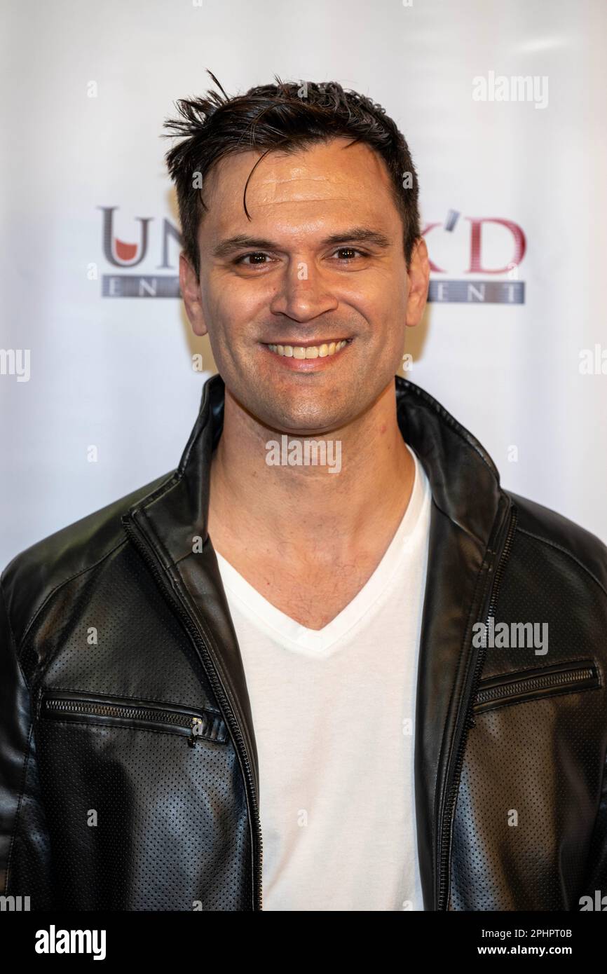 Actor Kash Hovey attends World Premiere of Latigo Films "Hunt Club” at ...