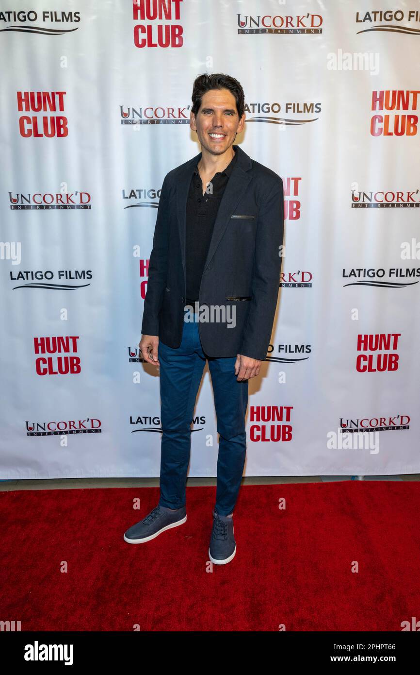 Producer Matt O'Neill attends World Premiere of Latigo Films "Hunt Club ...