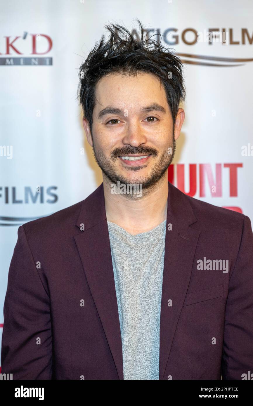 Actor Kenny Yates attends World Premiere of Latigo Films "Hunt Club” at ...