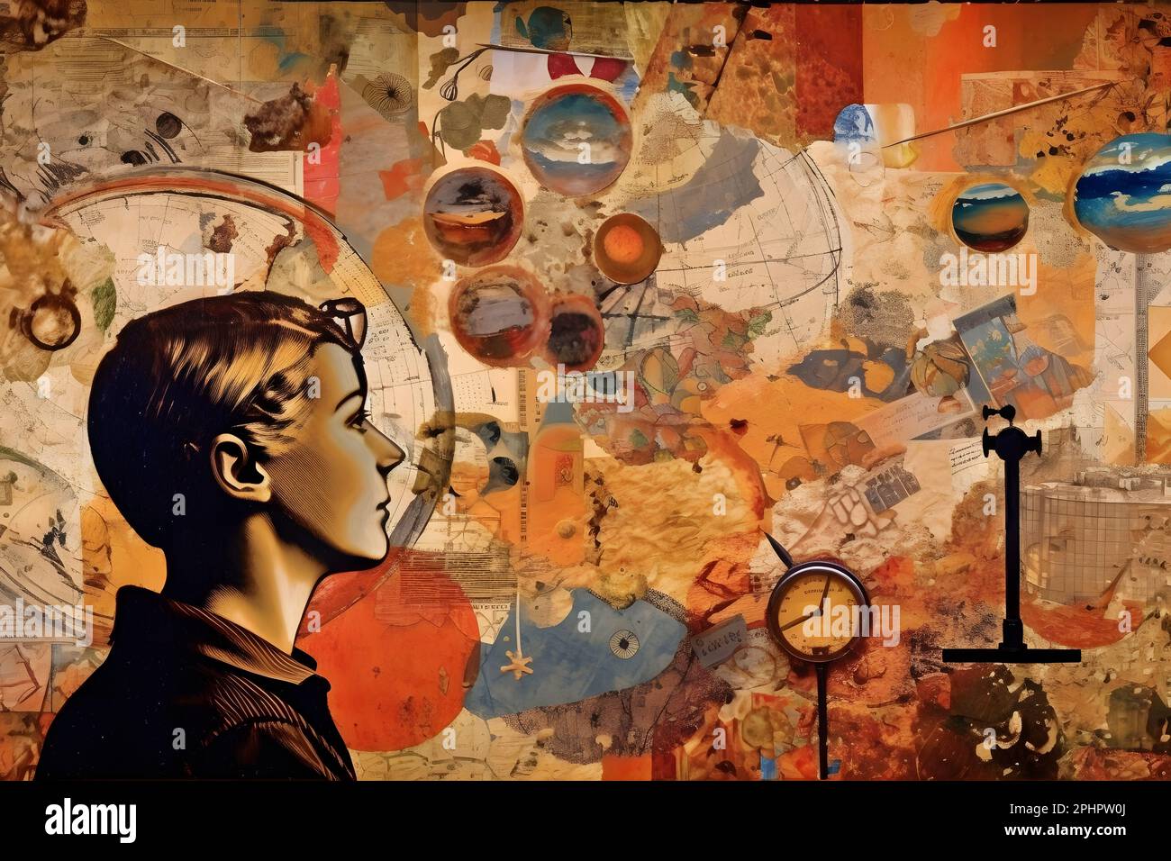 Education collage hi-res stock photography and images - Alamy