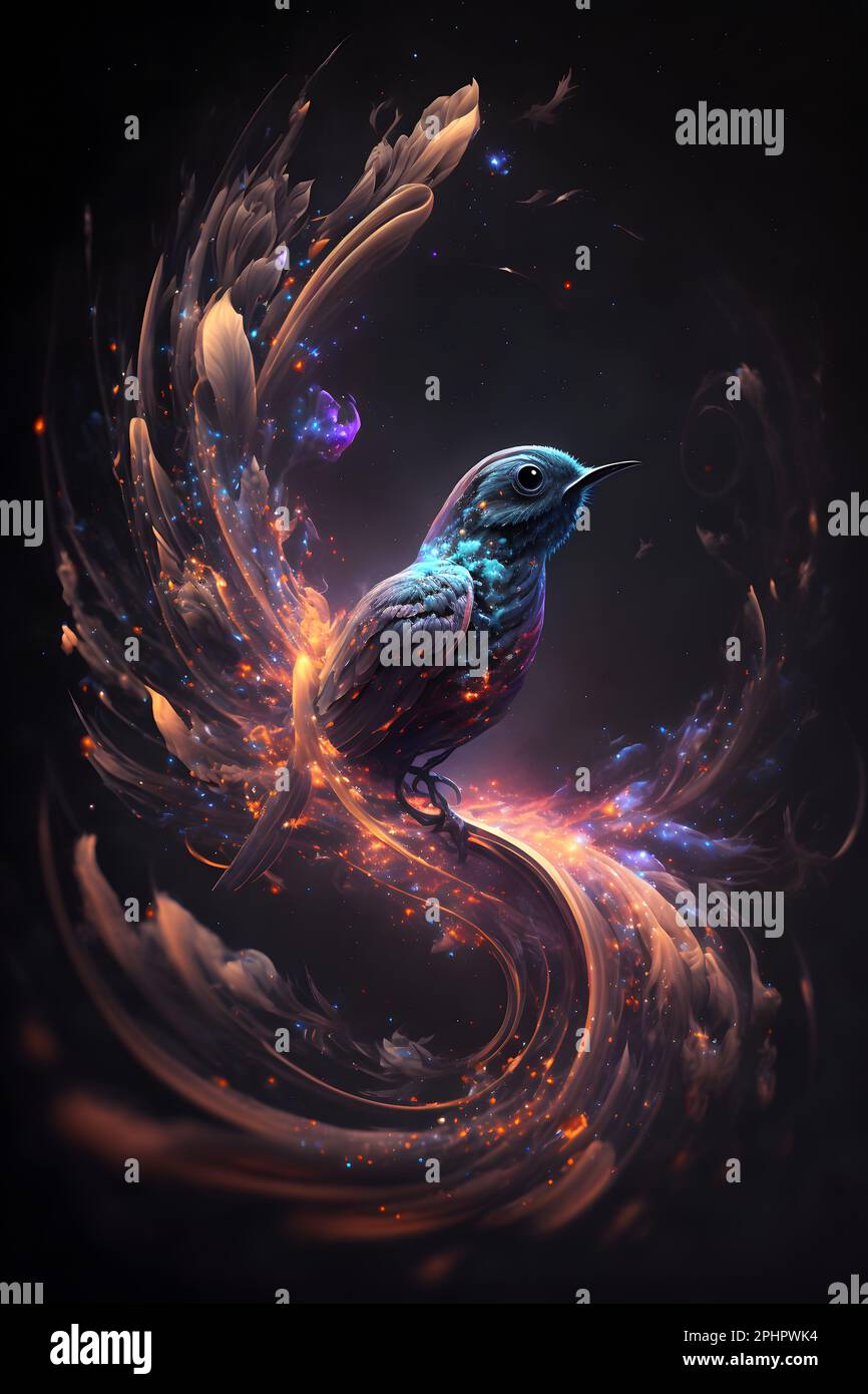 Cyberpunk bird hi-res stock photography and images - Alamy