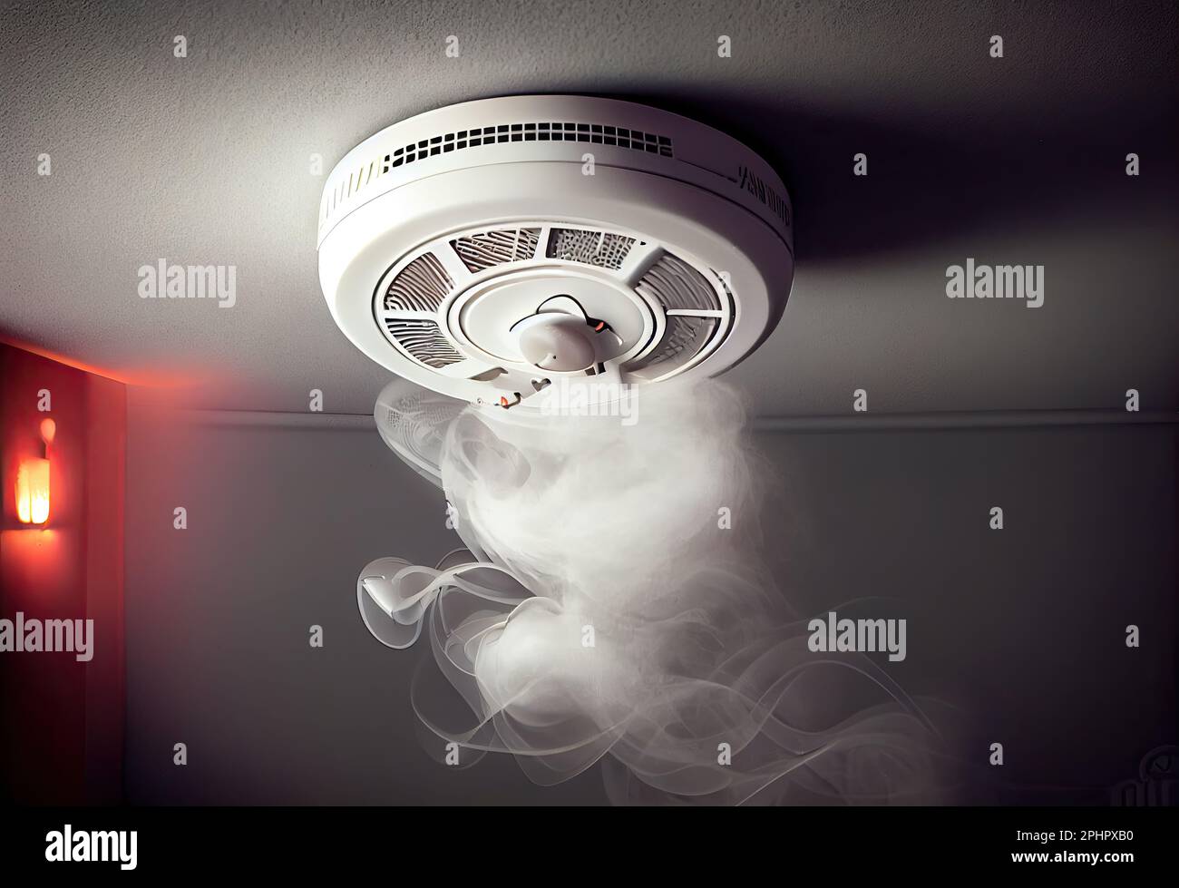 Fire alarm signal test smoke hi-res stock photography and images - Alamy