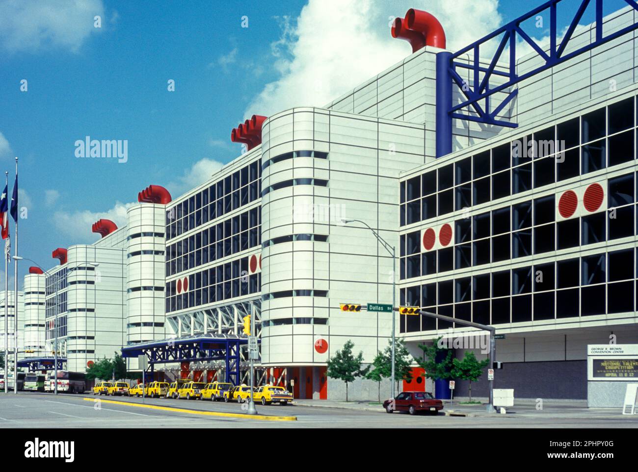 1992 HISTORICAL BROWN CONVENTION CENTER HOUSTON TEXAS USA Stock Photo ...