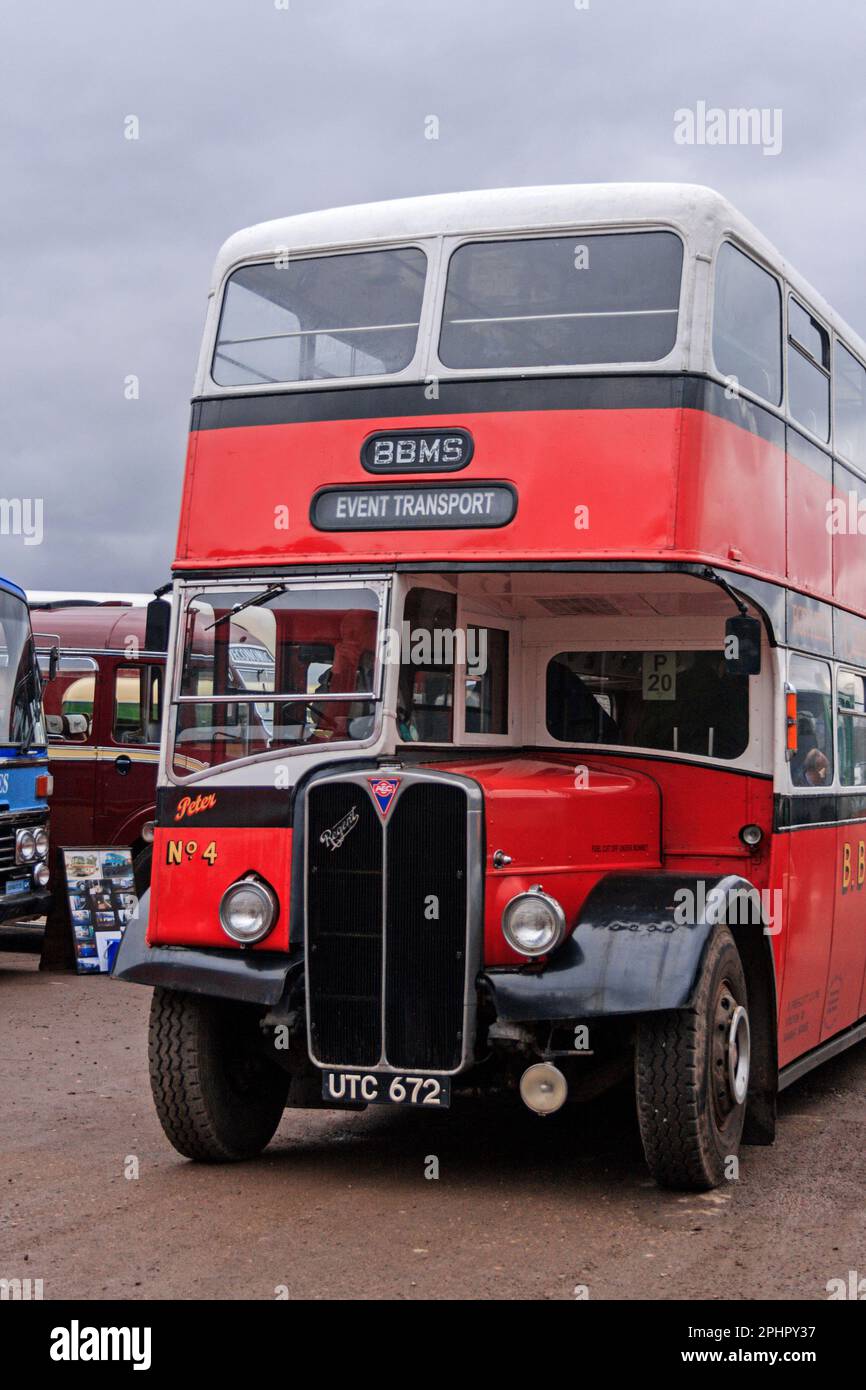 AEC Regent. Kirkby Stephen Commercial Vehicle Rally 2010 Stock Photo ...