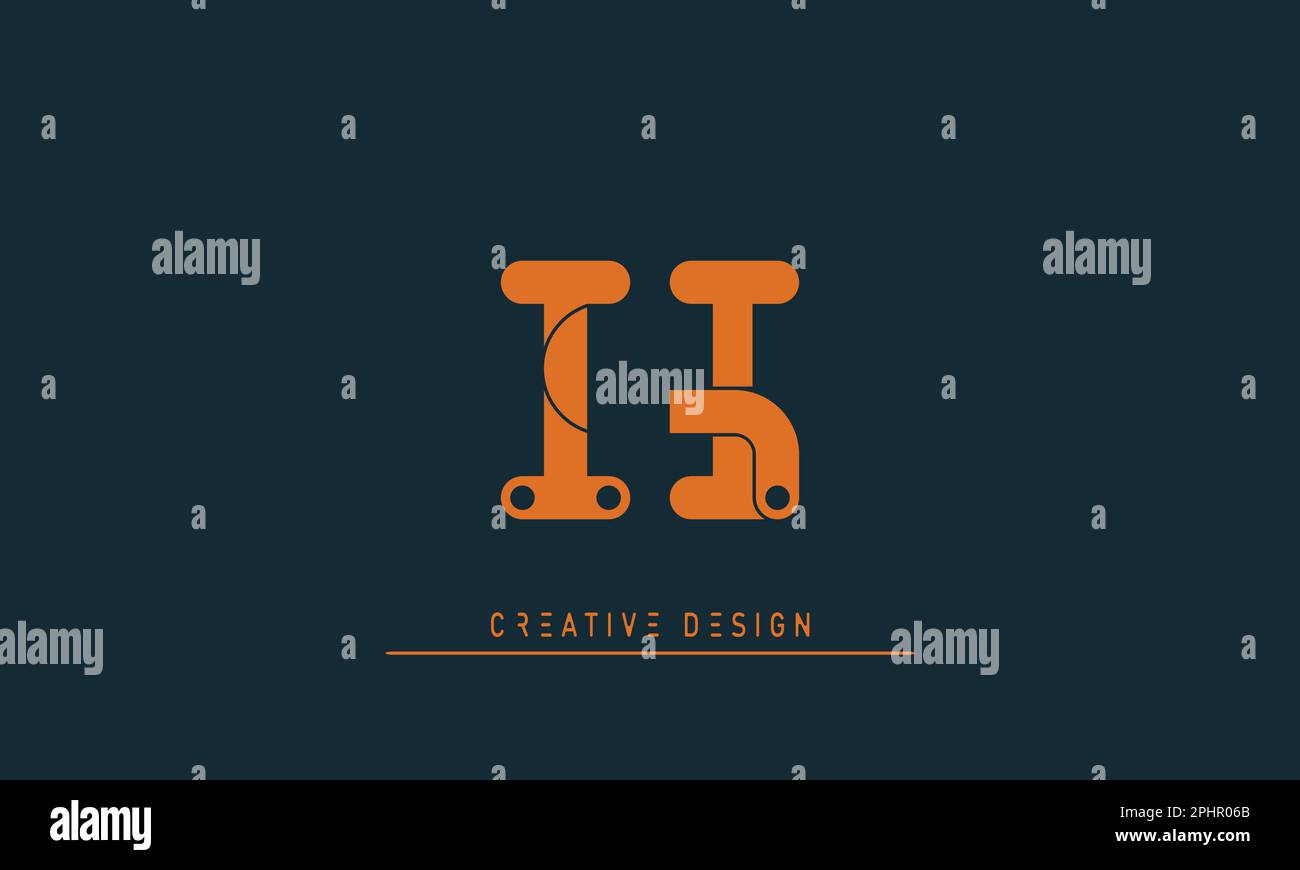 Ii initials logo hi-res stock photography and images - Alamy