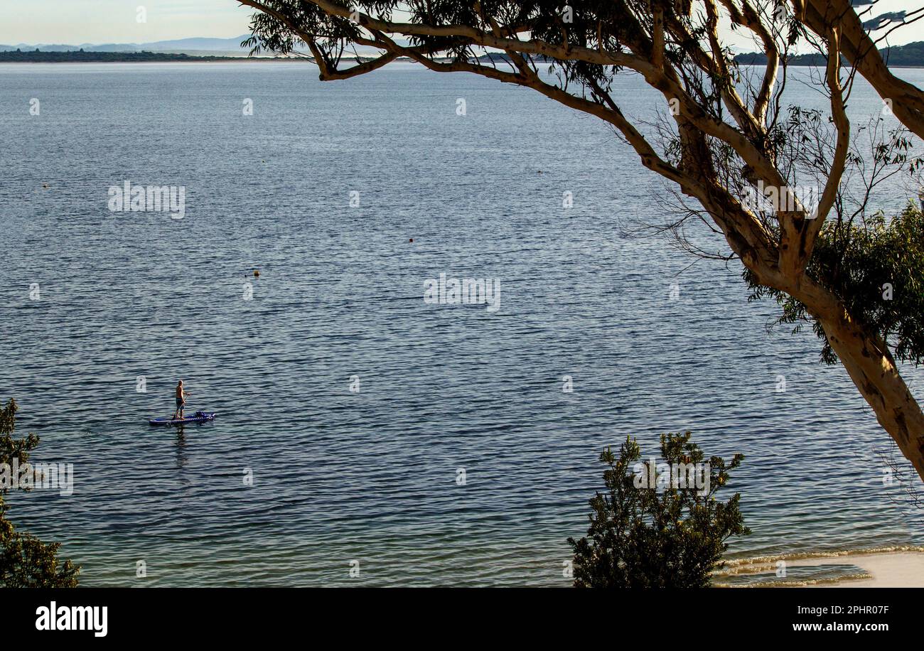 March 28, 2023, Port Stephens, New South Wales, Australia: Tourist ...