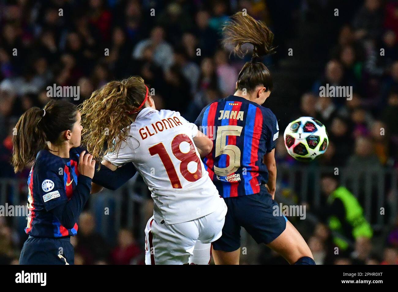 Barcelona, Italy. 29th Mar, 2023. Aerial contrast Glionna (Roma) Jana ...