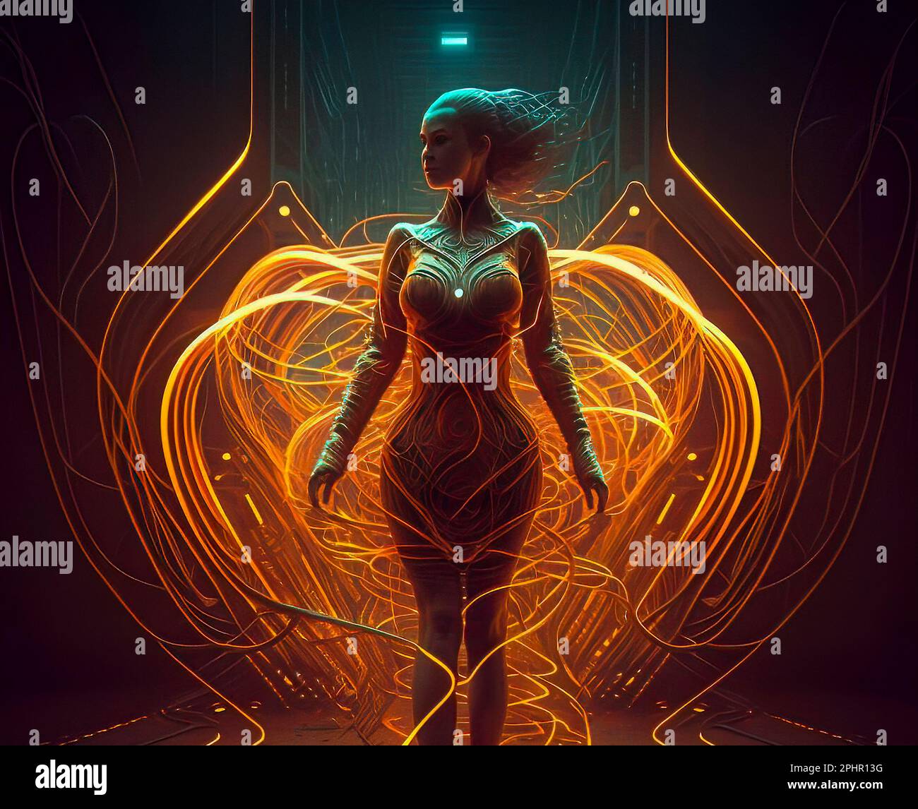 High tech fashion hi-res stock photography and images - Alamy