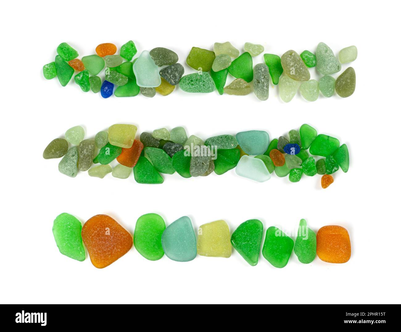 Natural Sea Glass, Beach Glass Stone Isolated, Polish Textured Seaglass ...