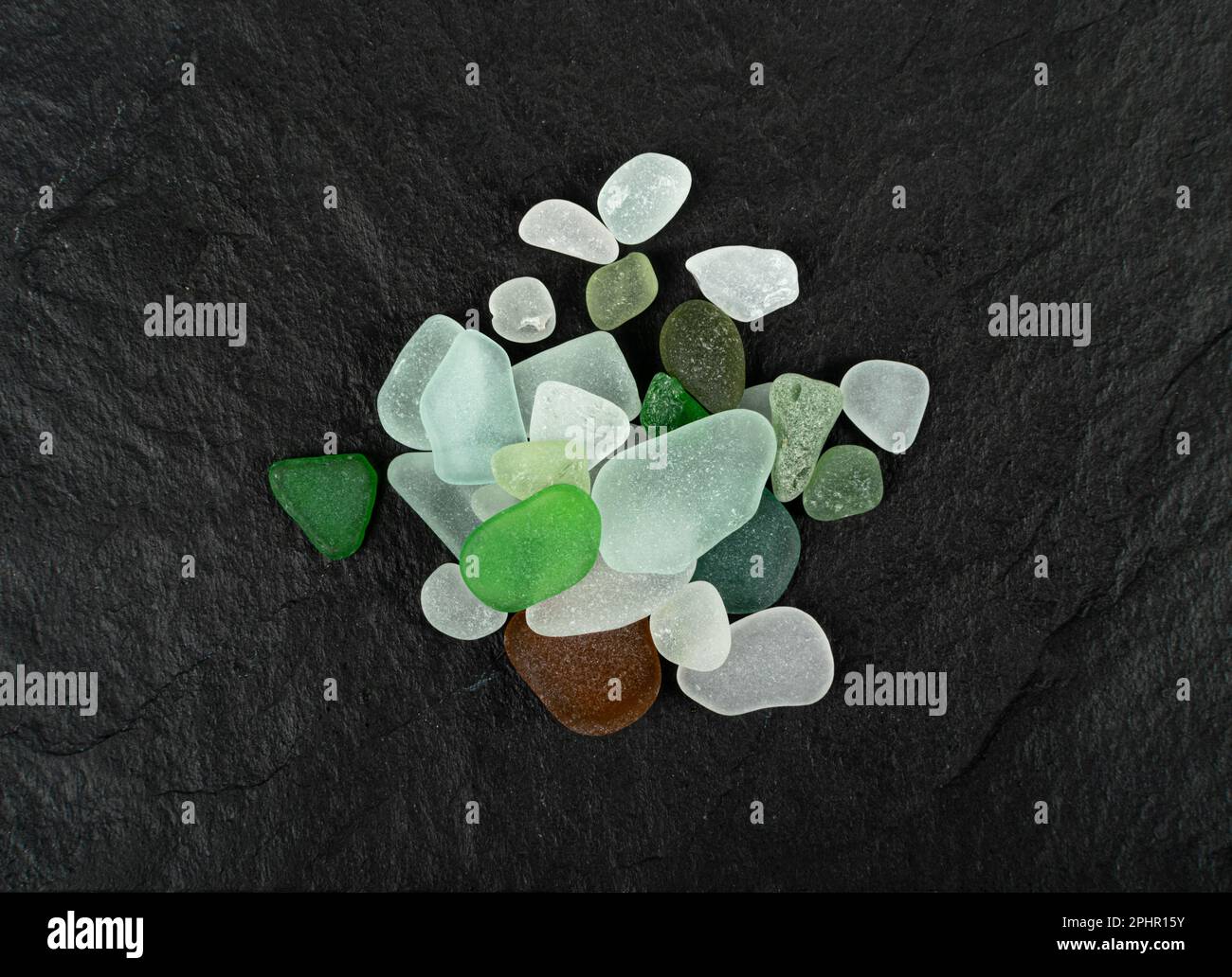 Natural Sea Glass Pile, Beach Glass Stones, Polish Textured Seaglass ...