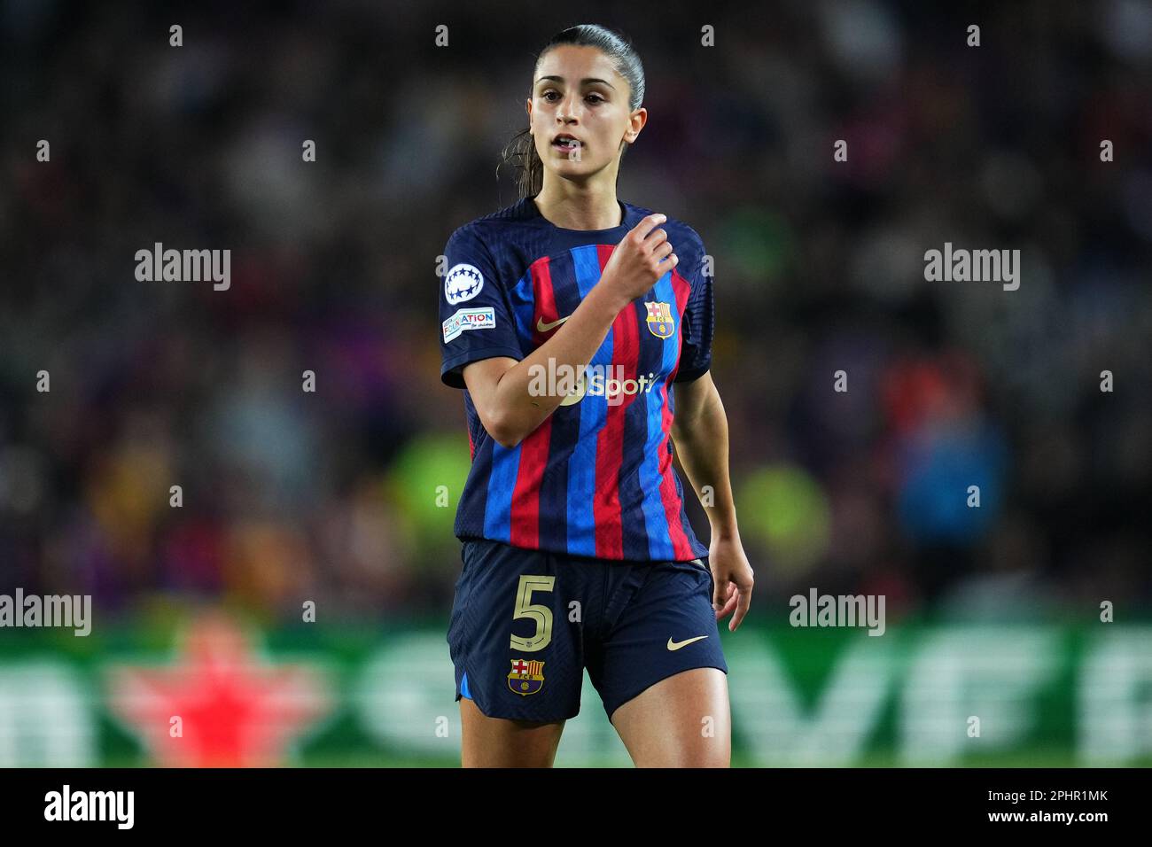 Jana Fernandez of FC Barcelona during the UEFA Womens Champions League ...