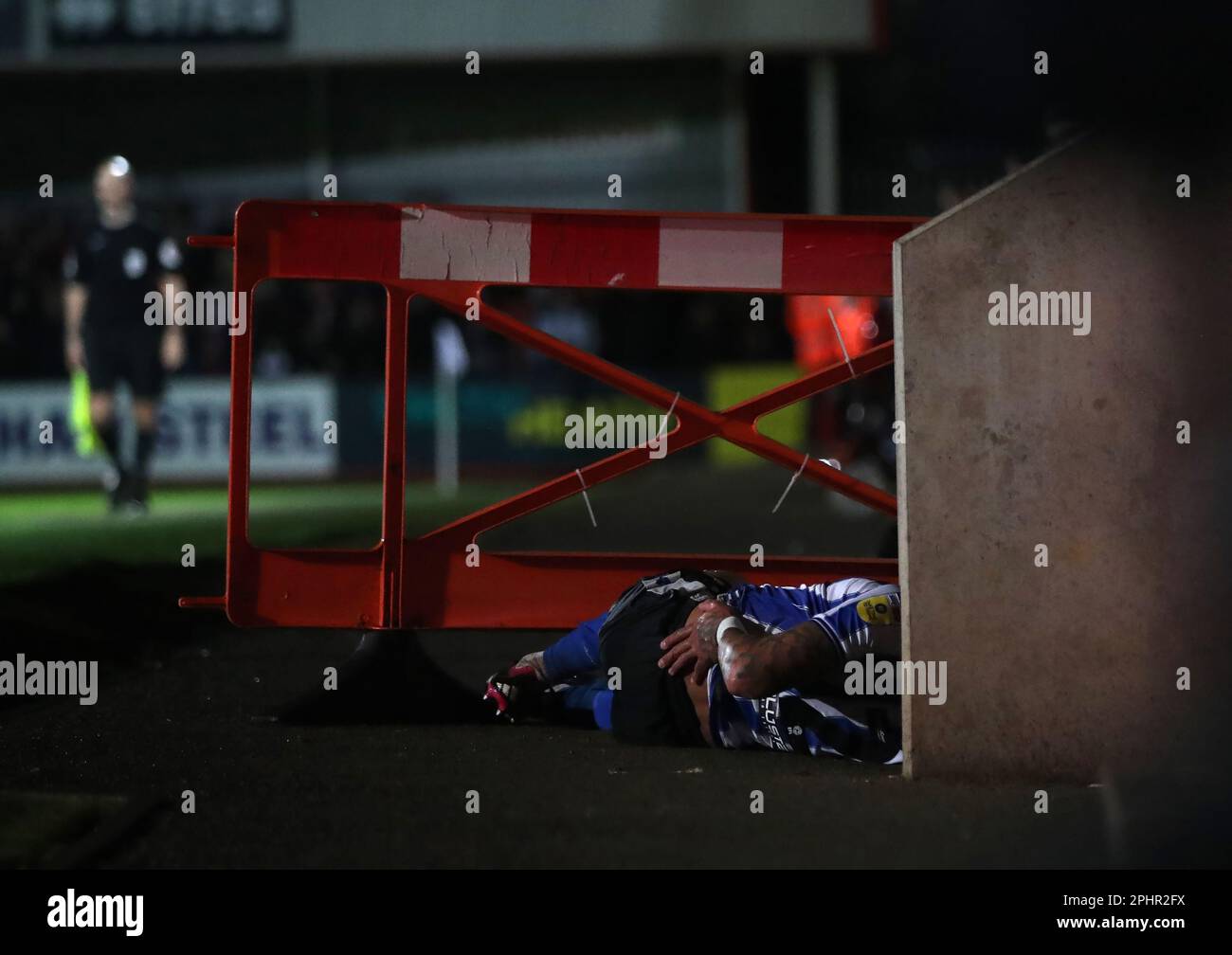 Football stadium uk hoarding hi-res stock photography and images - Alamy