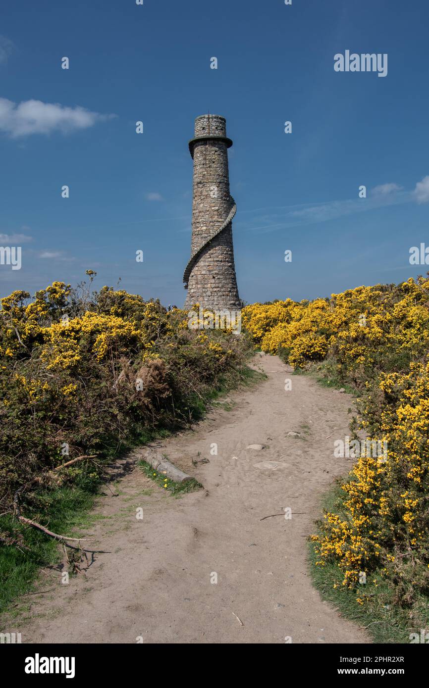 The historic Ballycorus Lead mines in the Wicklow Mountains in Ireland ...