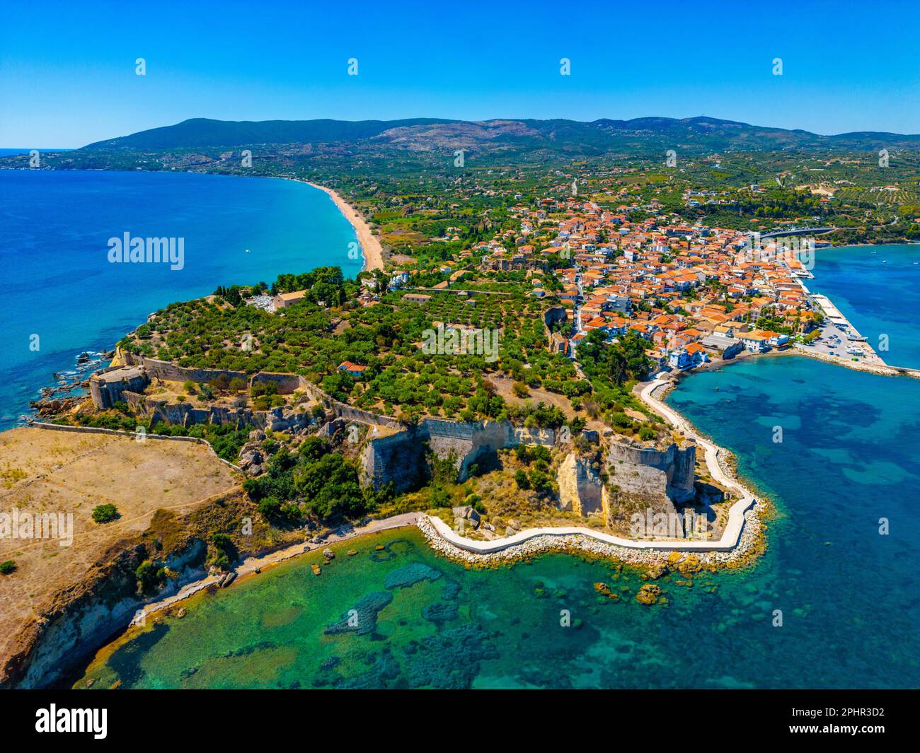 Koroni medieval fortress hi-res stock photography and images - Alamy