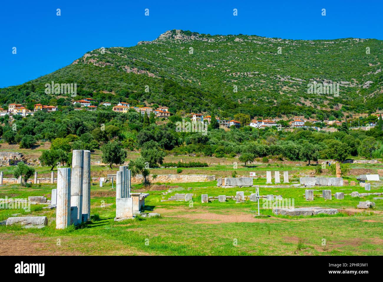 Archaeological Site of Ancient Messini in Greece Stock Photo - Alamy