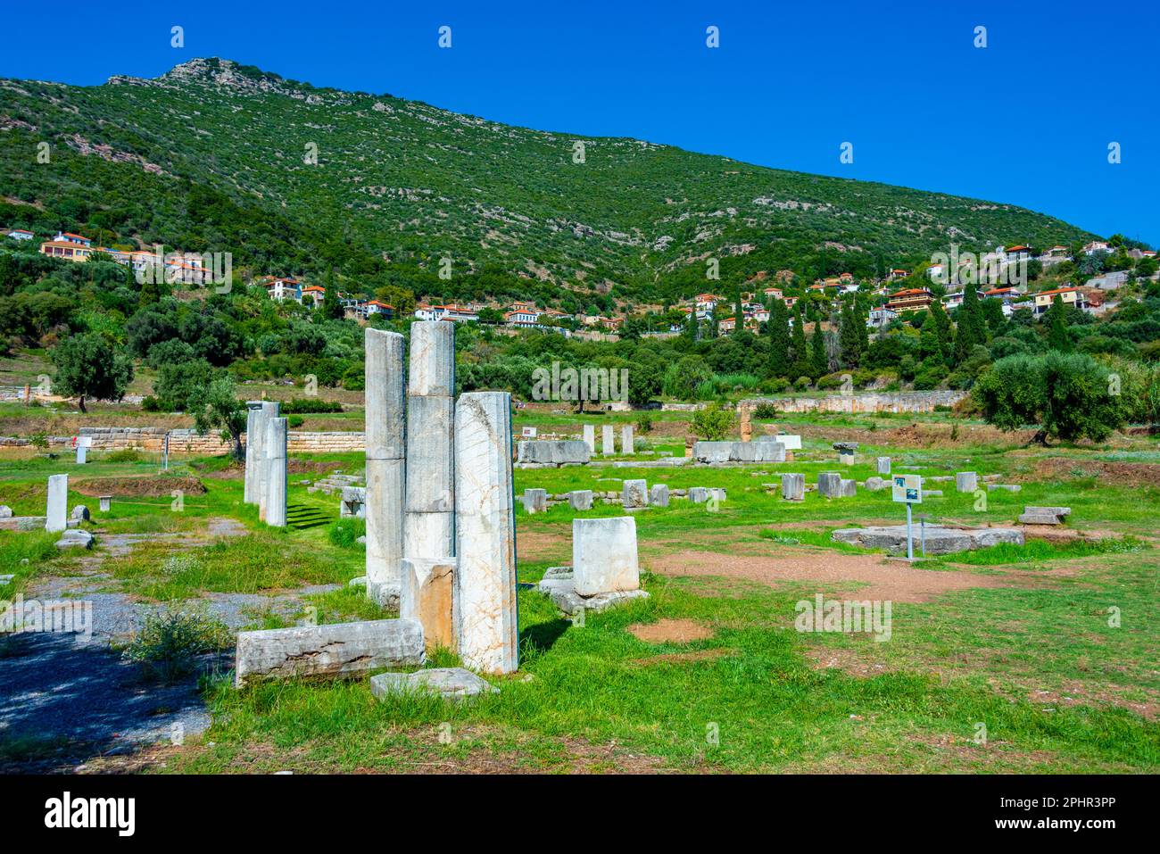 Archaeological Site of Ancient Messini in Greece Stock Photo - Alamy