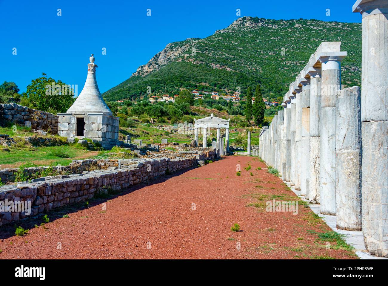 Archaeological Site of Ancient Messini in Greece Stock Photo - Alamy