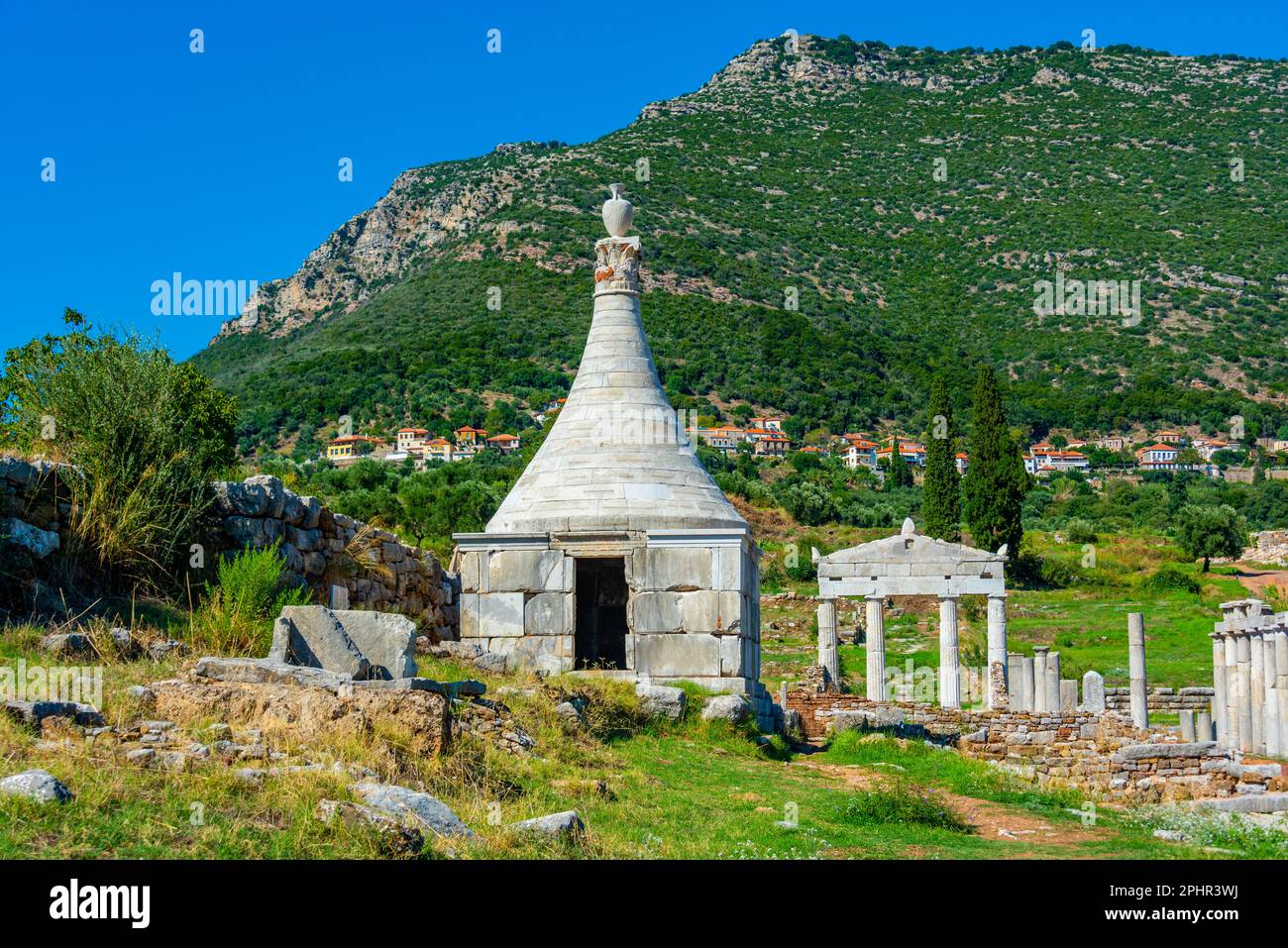 Archaeological Site of Ancient Messini in Greece Stock Photo - Alamy