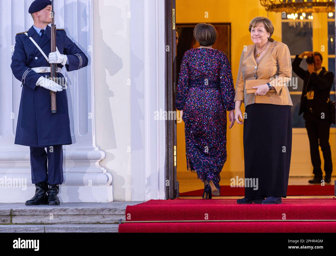 Berlin, Germany. 29th Mar, 2023. Former German Chancellor Angela Merkel ...