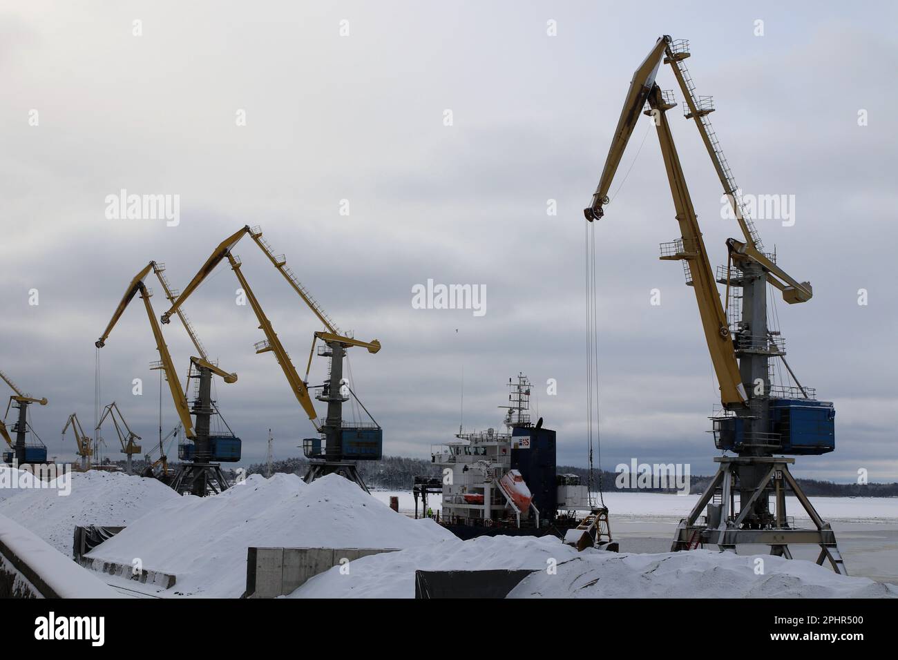 Russian Federation. Leningrad region. The city of Vyborg, located near ...