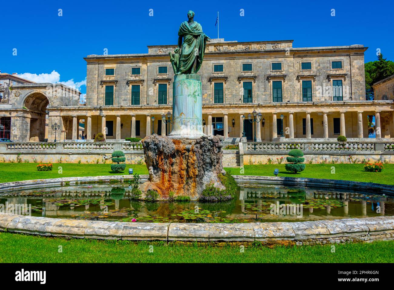 Corfu Museum of Asian Art in Greece Stock Photo - Alamy