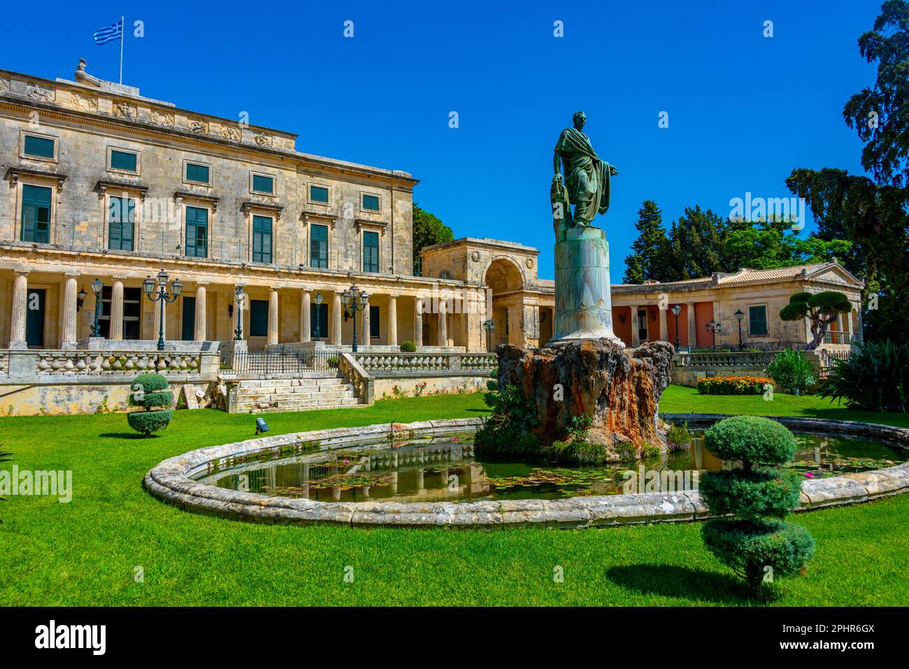 Corfu Museum of Asian Art in Greece Stock Photo - Alamy