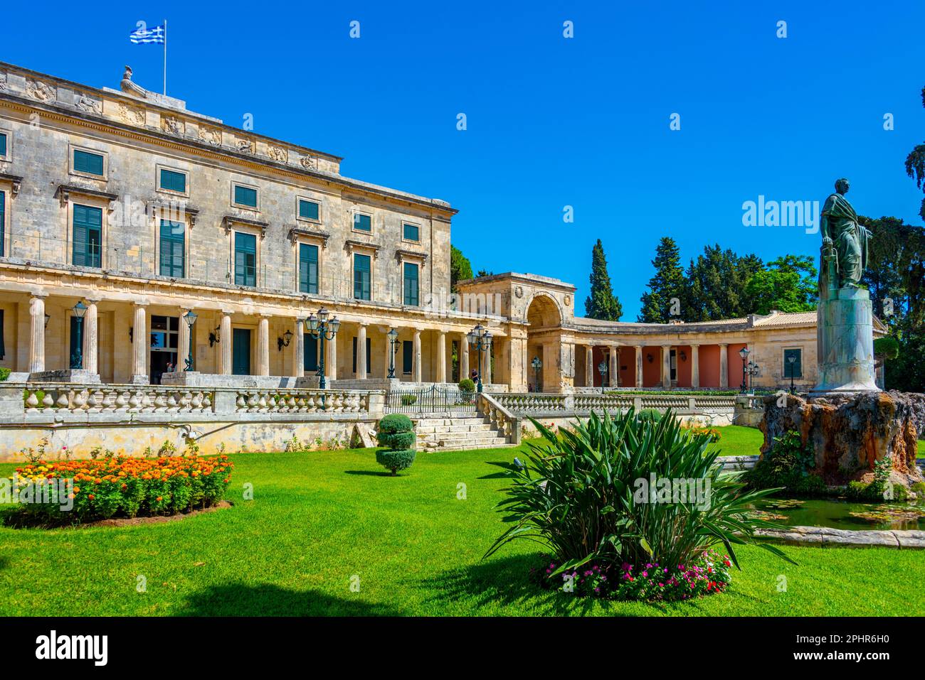 Corfu Museum of Asian Art in Greece Stock Photo - Alamy