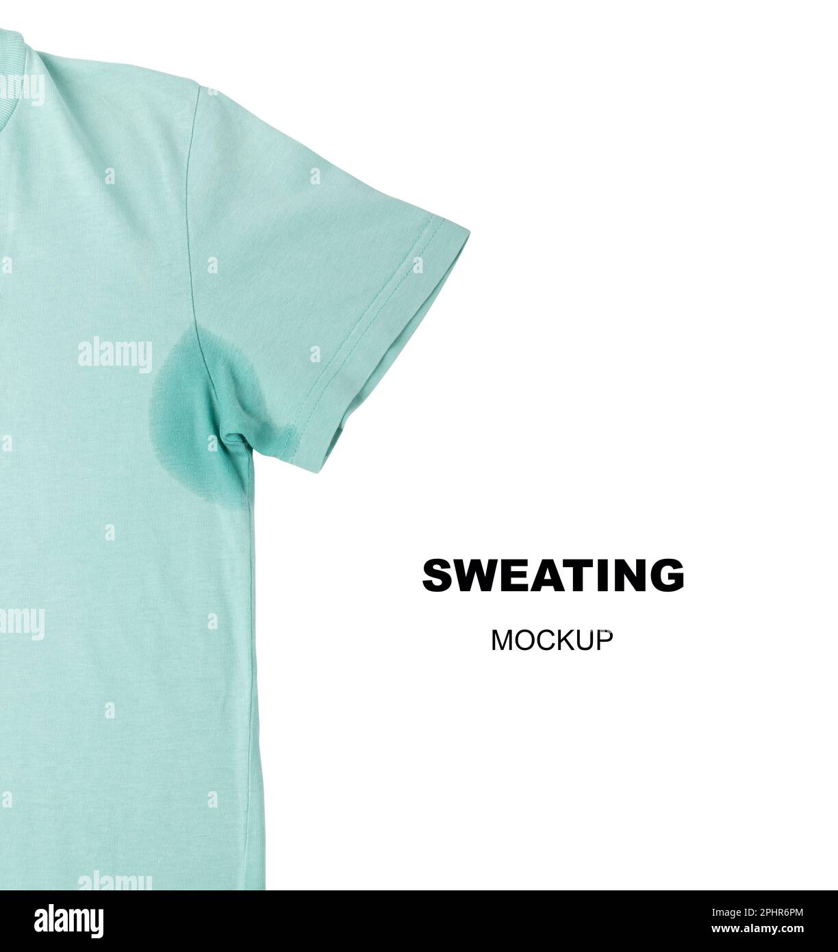 Wet Armpit on Blue Shirt, Sweaty Arm Pit, Armpits Problem, Wet Underarm ...