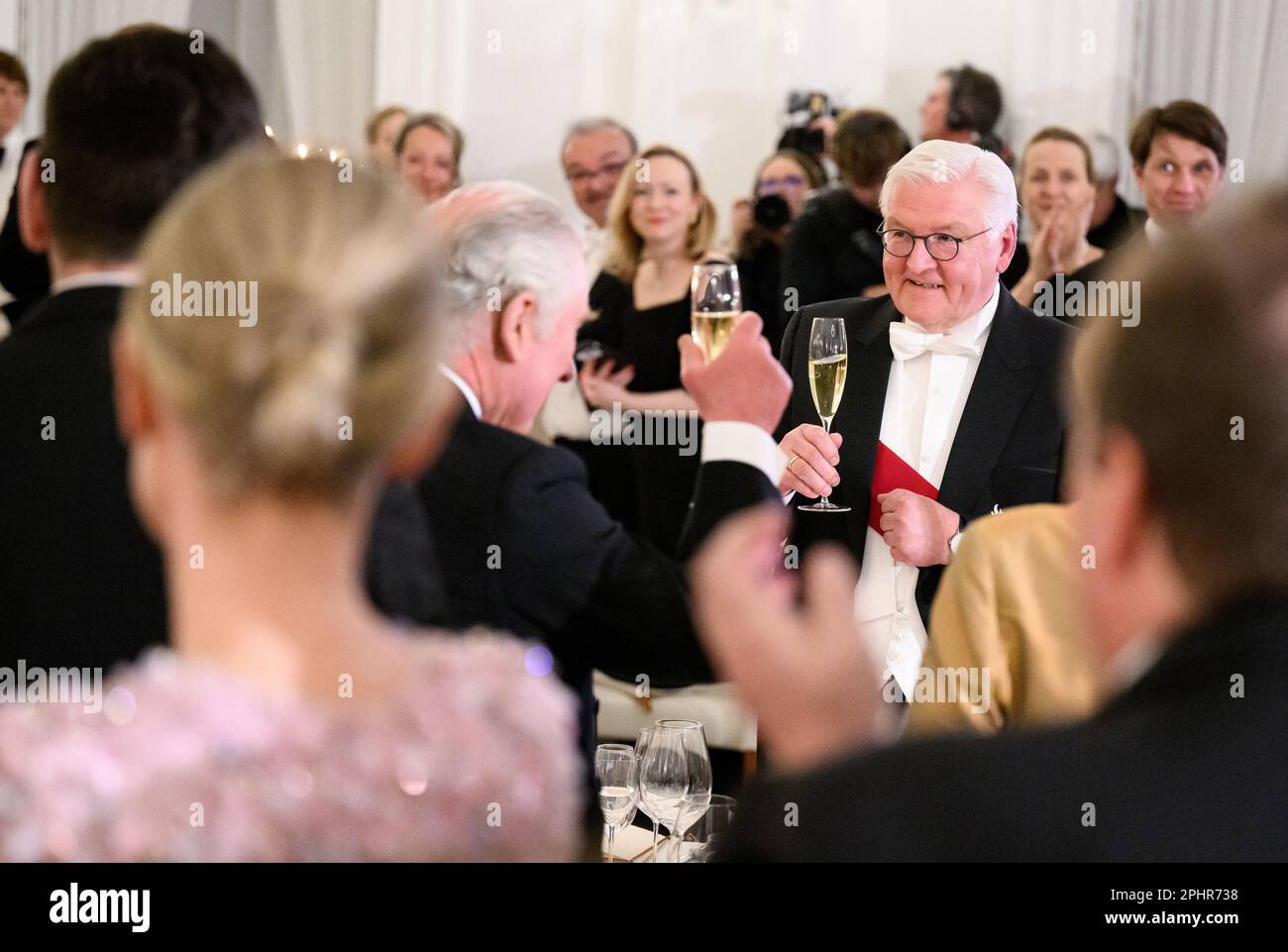 King charles state banquet hi-res stock photography and images - Alamy