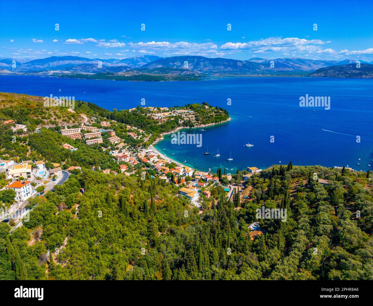 Kouloura beach corfu greece hi-res stock photography and images - Alamy