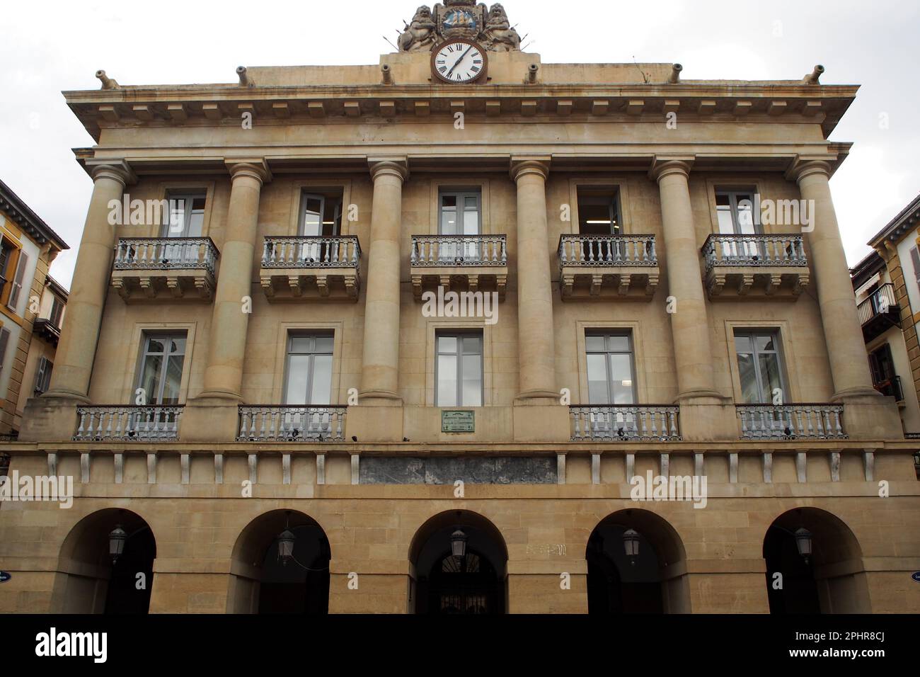 Old town hall of san sebastian hi-res stock photography and images - Alamy