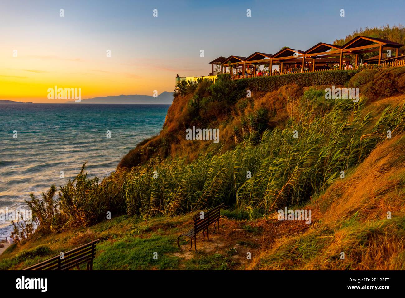 Loggas beach in corfu hi-res stock photography and images - Alamy