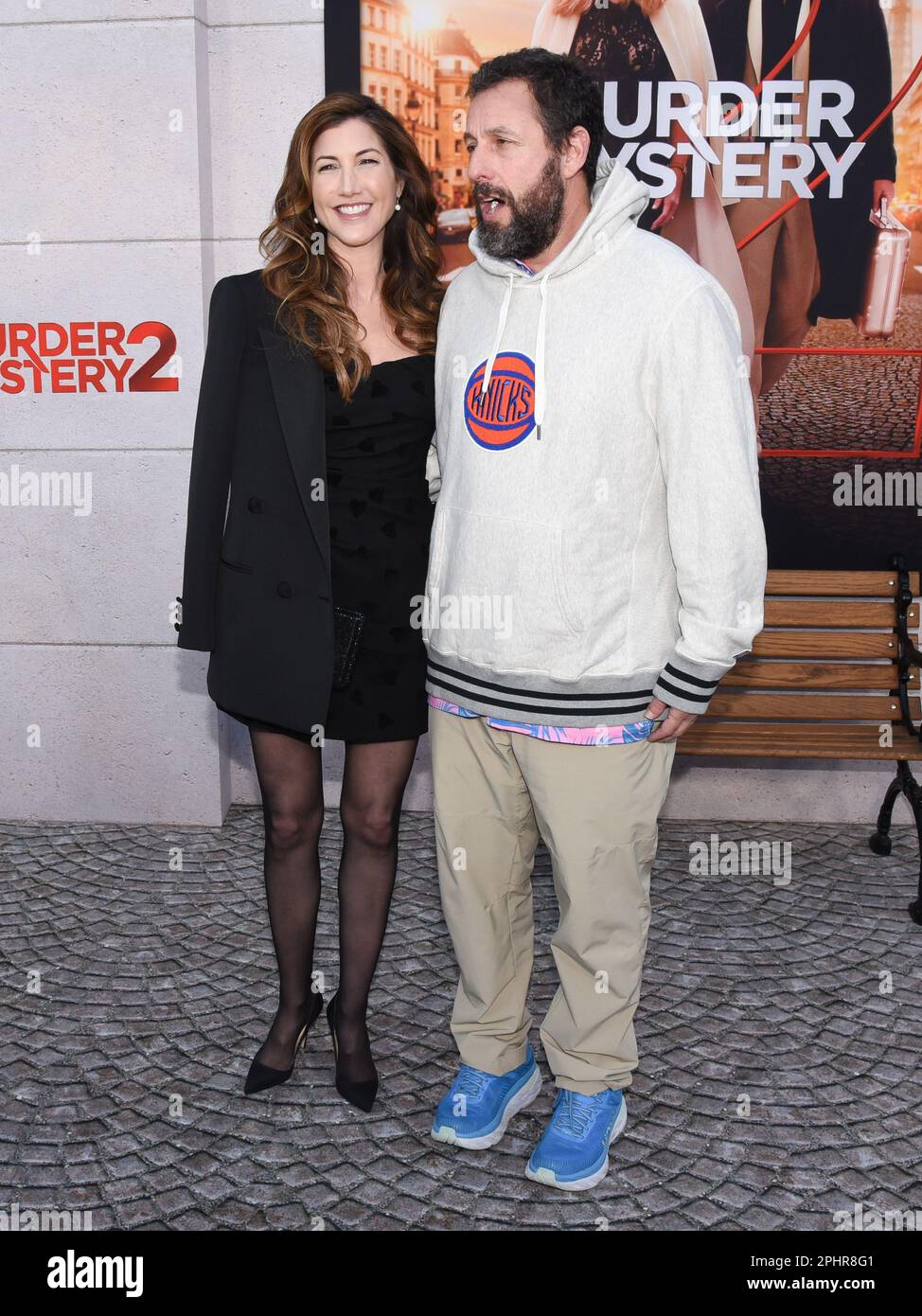 Westwood, California, USA. 28th Mar, 2023. Jackie Sandler and Adam ...