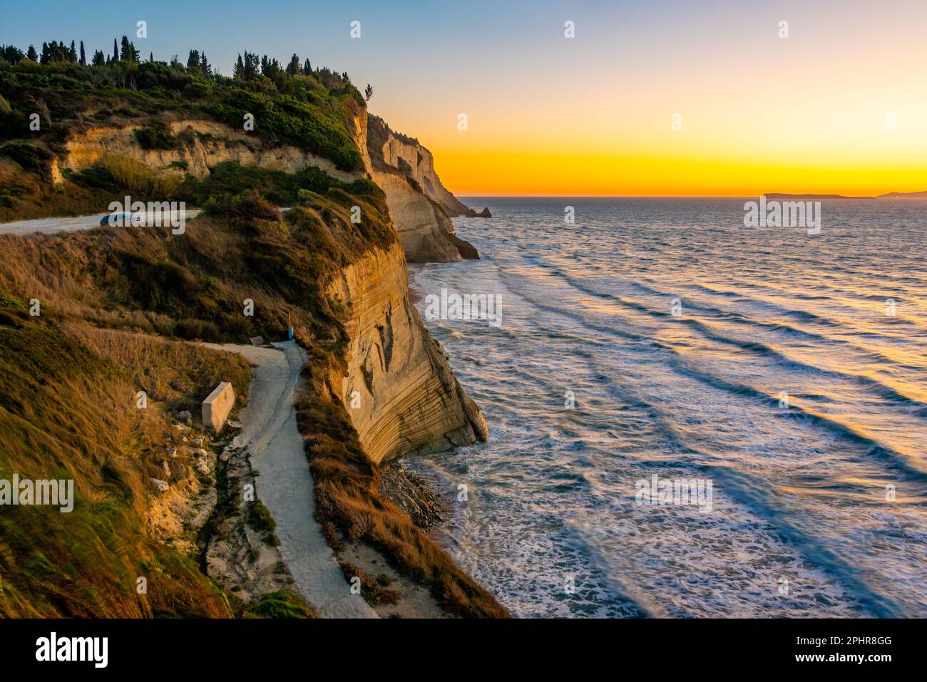 Loggas beach in corfu hi-res stock photography and images - Alamy
