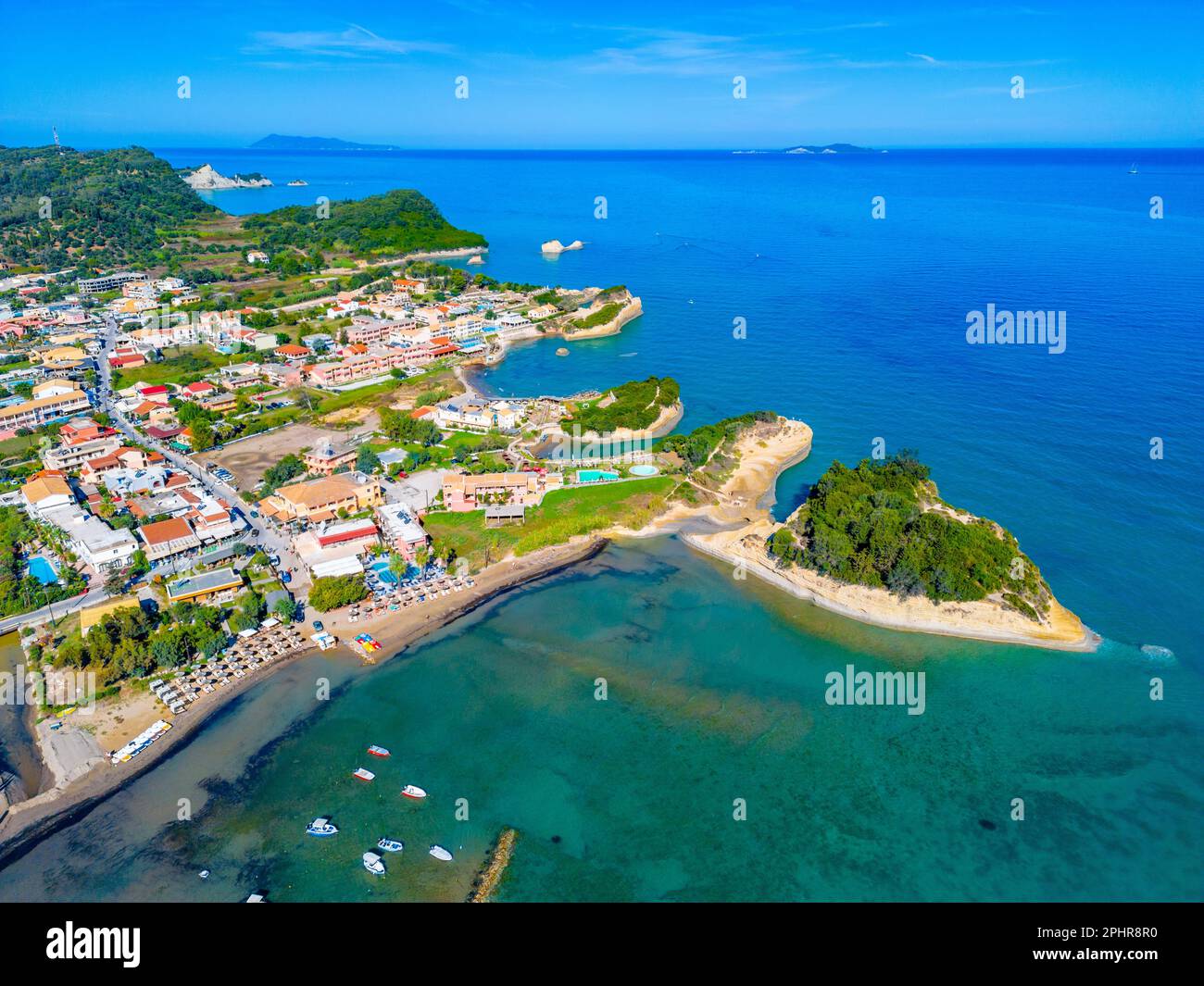 Sidari town hi-res stock photography and images - Alamy