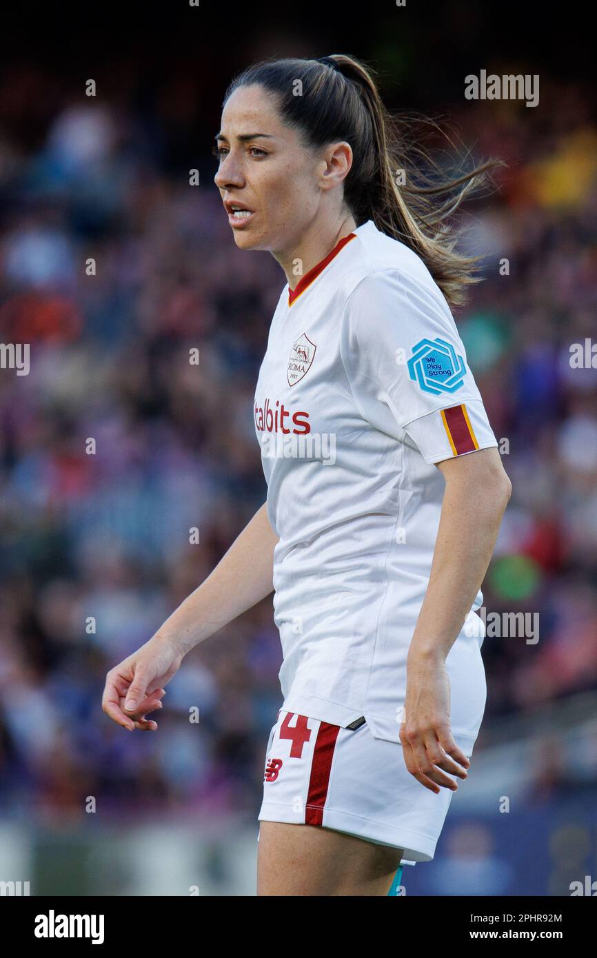 Barcelona, Spain. 29th Mar, 2023. Vicky Losada in action during the ...