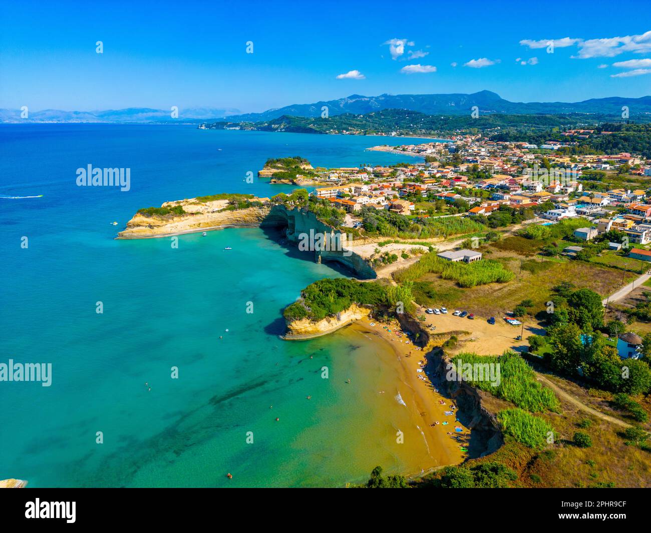 Sidari town hi-res stock photography and images - Alamy