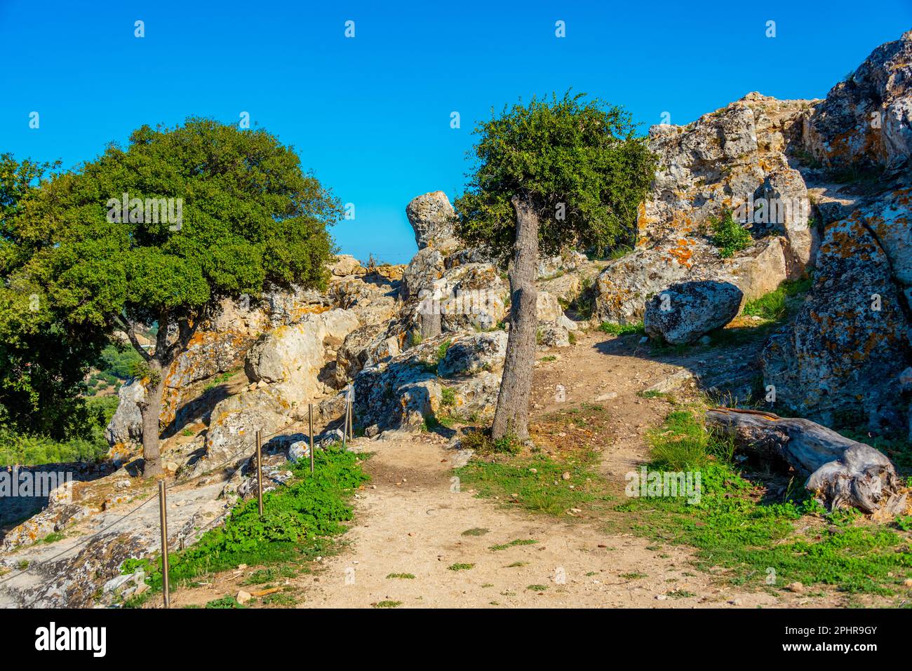 Angelokastro byzantine castle hi-res stock photography and images - Alamy