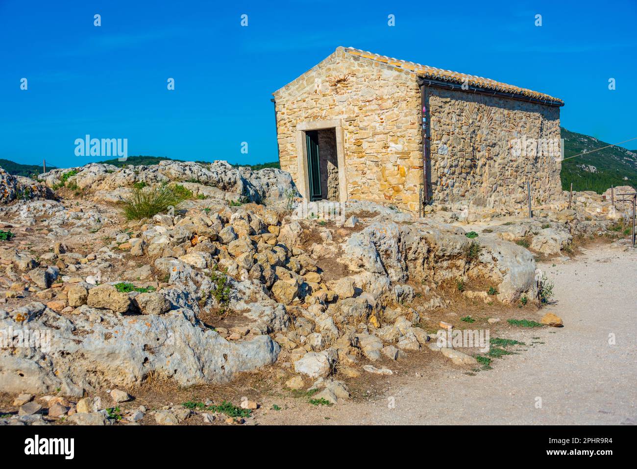 Angelokastro byzantine castle hi-res stock photography and images - Alamy