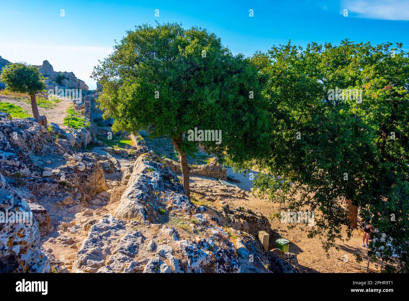Angelokastro byzantine castle hi-res stock photography and images - Alamy