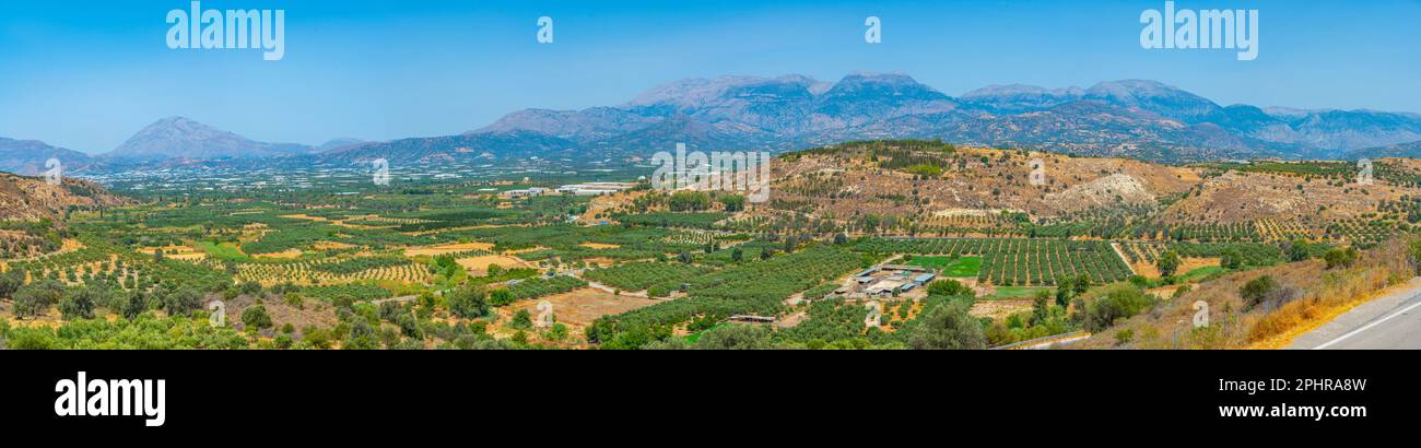 Rural landscape of Greek island Crete Stock Photo - Alamy