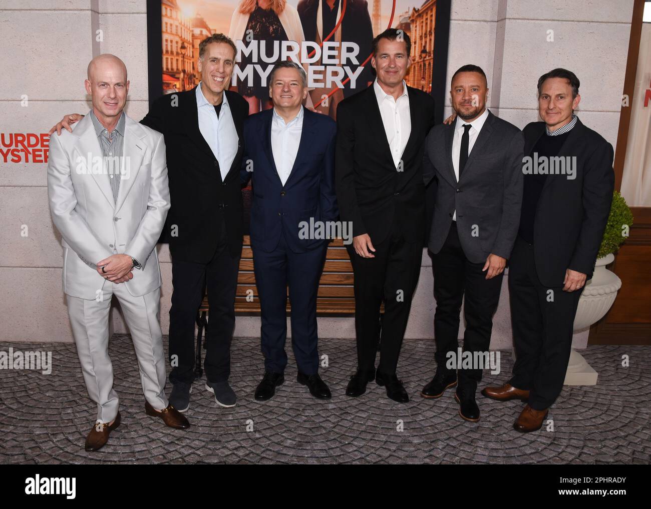 28 March 2023 - Westwood, California - (L-R) Tripp Vinson; James D. Stern; Co-CEO and Chief ...