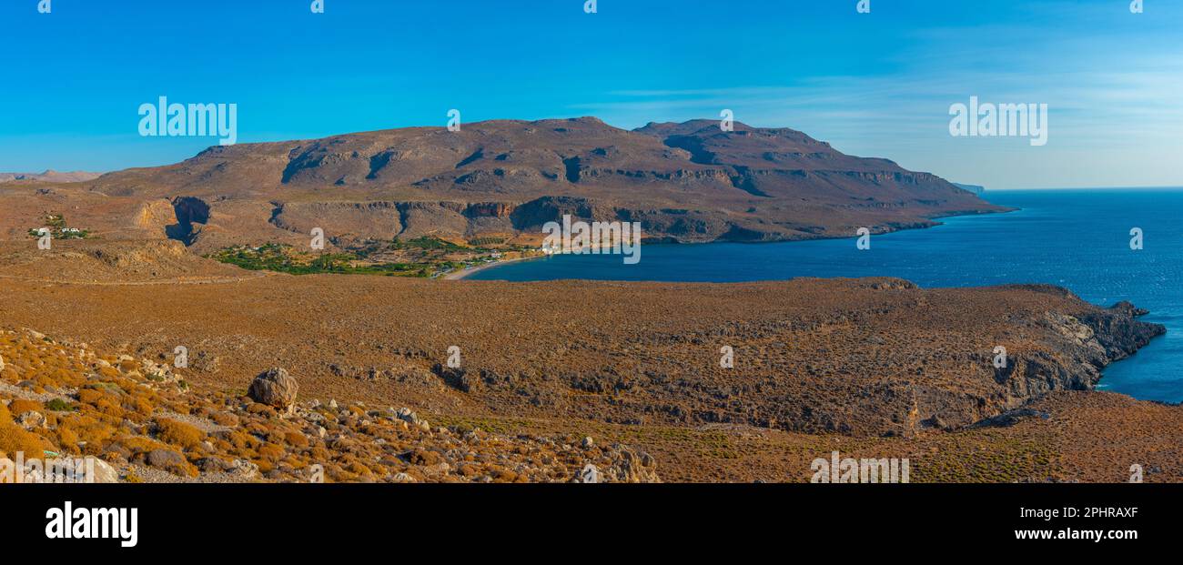Greece crete kato zakros beach hi-res stock photography and images - Alamy