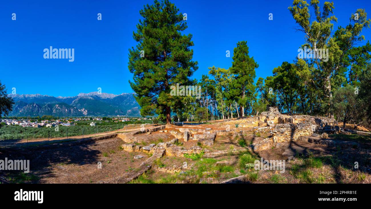 Archaeological Site of Sparta at Greece Stock Photo - Alamy
