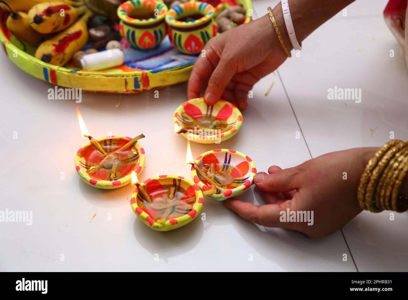 Colorful images created the bright dream Stock Photo - Alamy
