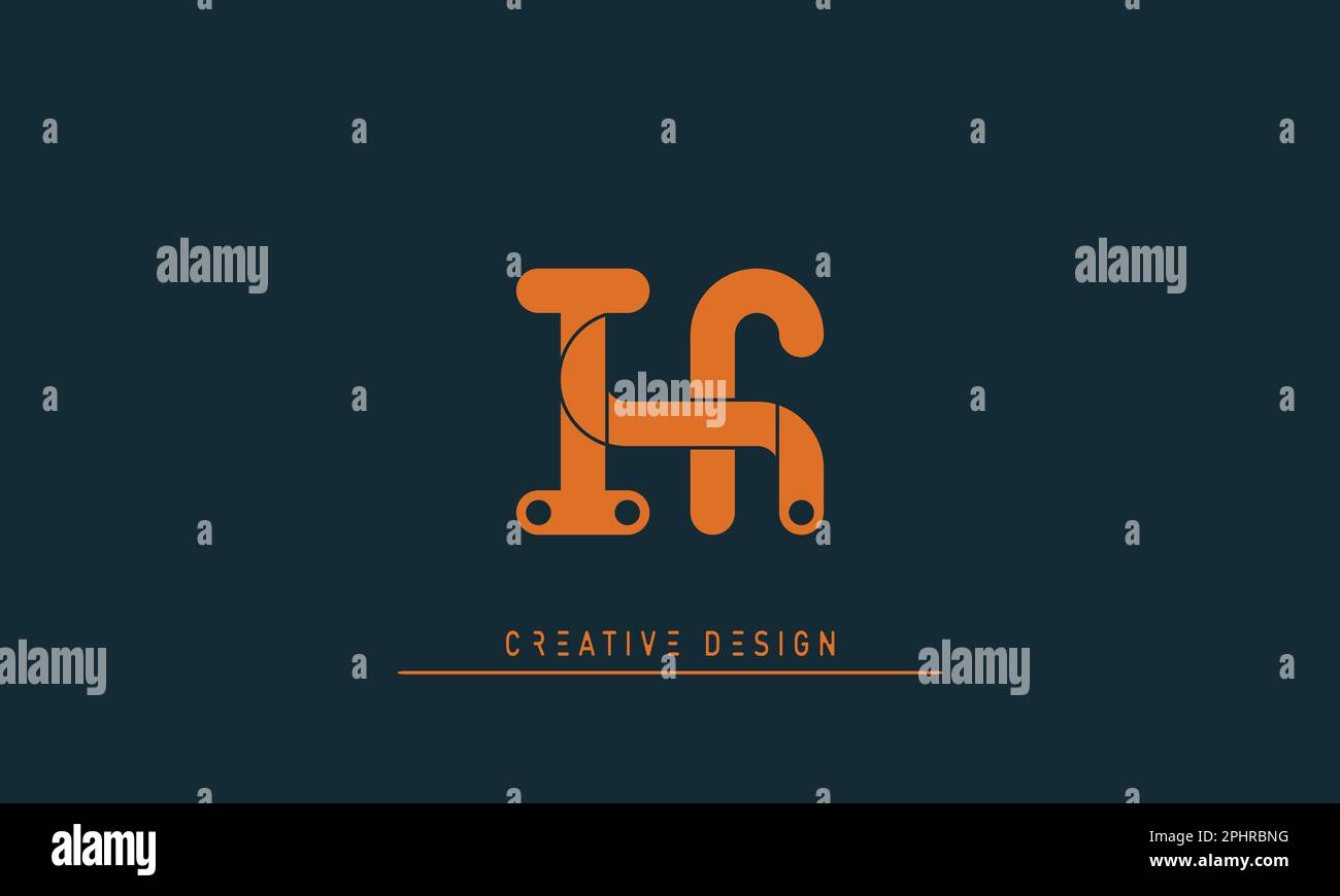 Alphabet letters Initials Monogram logo IF , FI Stock Vector Image ...