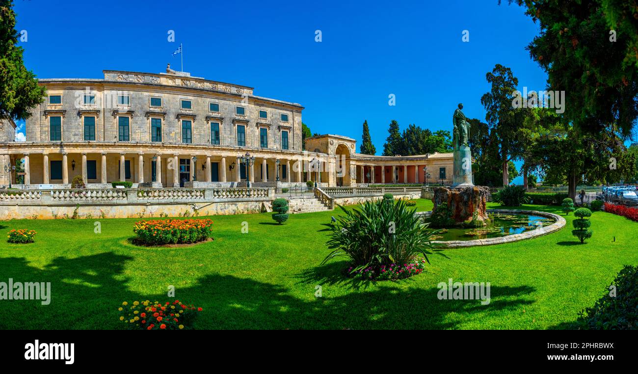 Corfu Museum of Asian Art in Greece Stock Photo - Alamy