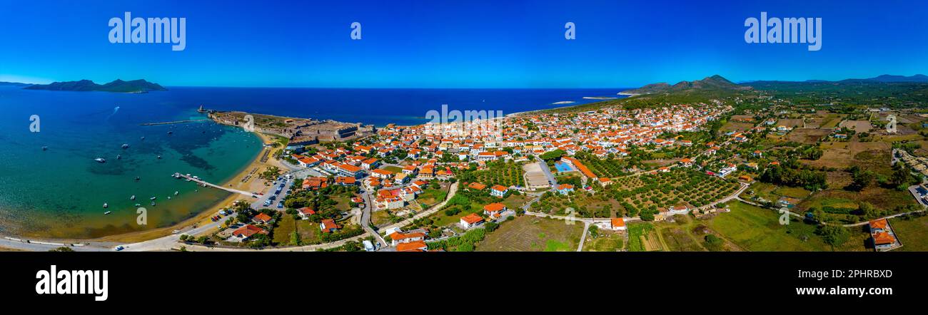 Methoni village hi-res stock photography and images - Alamy