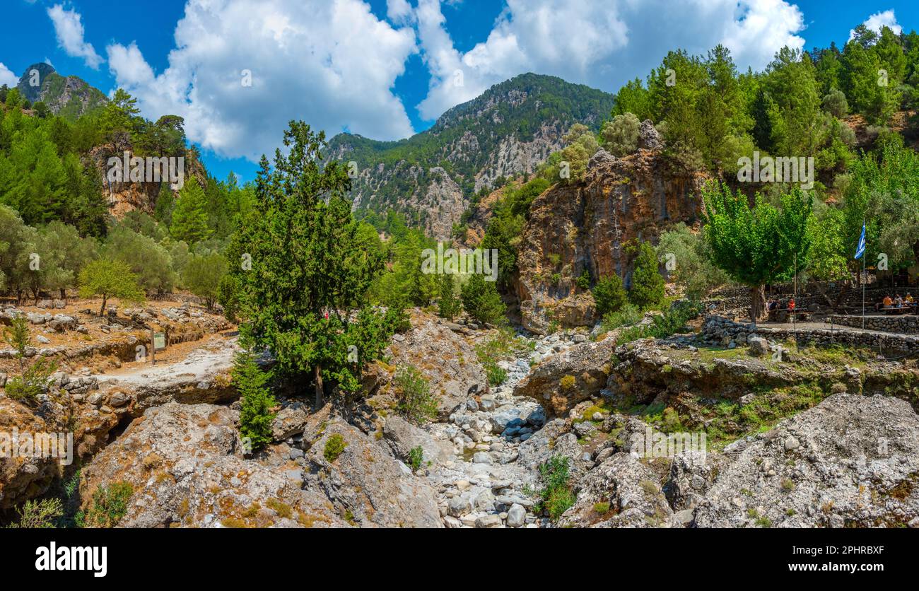 Samaria gorge at Greek island Crete Stock Photo - Alamy