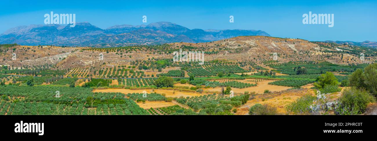 Rural landscape of Greek island Crete Stock Photo - Alamy